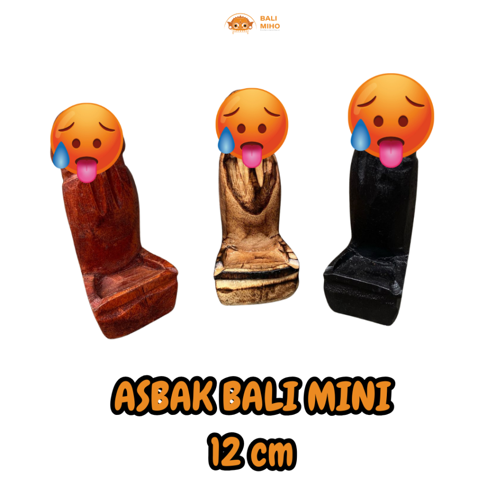 Jual Asbak Bali Mini 12 cm - asbak rokok bali small - Asbak Bali Kayu ...