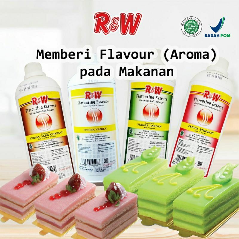 Jual Perisa Essence Nangka Pasta Makanan Minuman Rajawali R&W RW 750 ml ...
