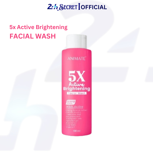 Jual Animate 5x Active Brightening Facial Wash 100 ml | Shopee Indonesia