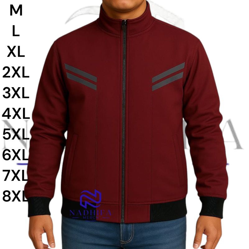 Jual jaket pria jumbo keren terbaru jaket pria touring keren big size m-8xl | Shopee Indonesia