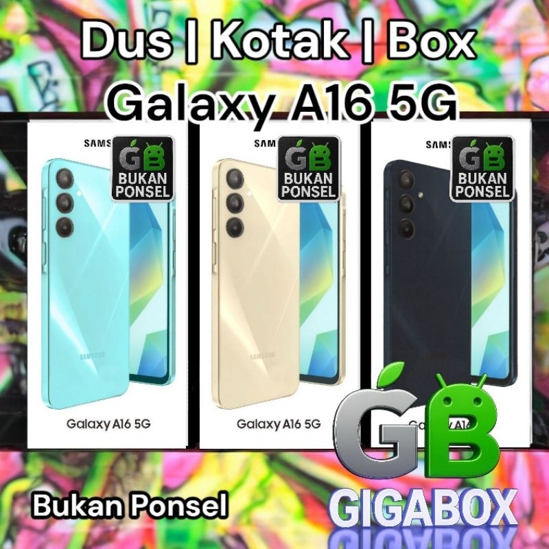 Jual Box Galaxy A16 5G Kardus Only Kotak Fullset | Shopee Indonesia