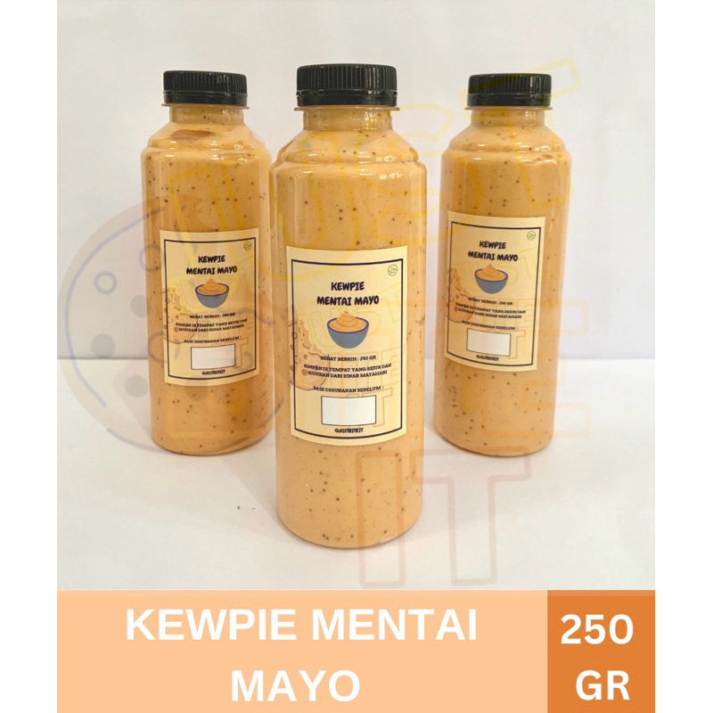 Jual MENTAI MAYO 250 GR( REPACK ) HALAL - SAUS MENTAI UNTUK SUSHI ...
