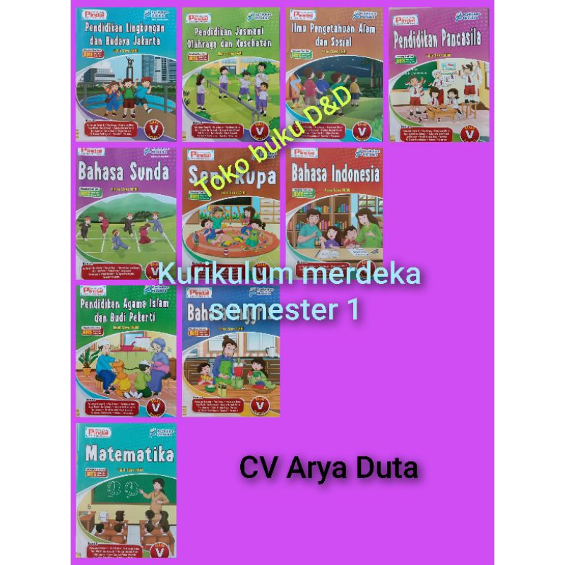 Jual lks SD MI kurmer kls 5 CV Arya Duta semester 1 | Shopee Indonesia