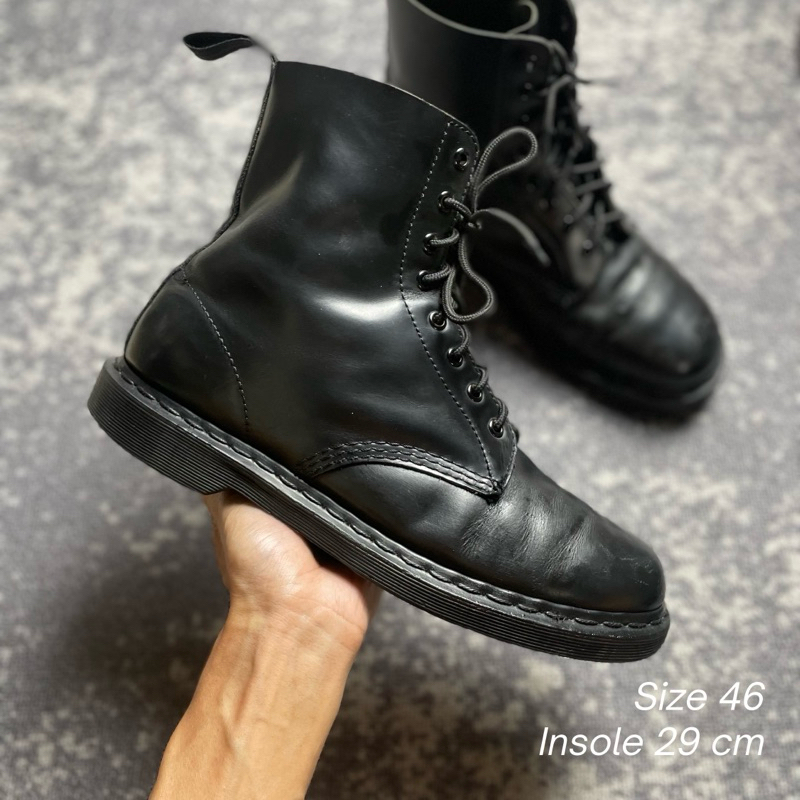 Jual dr martens | docmart 1460 pascal mono black | Shopee Indonesia