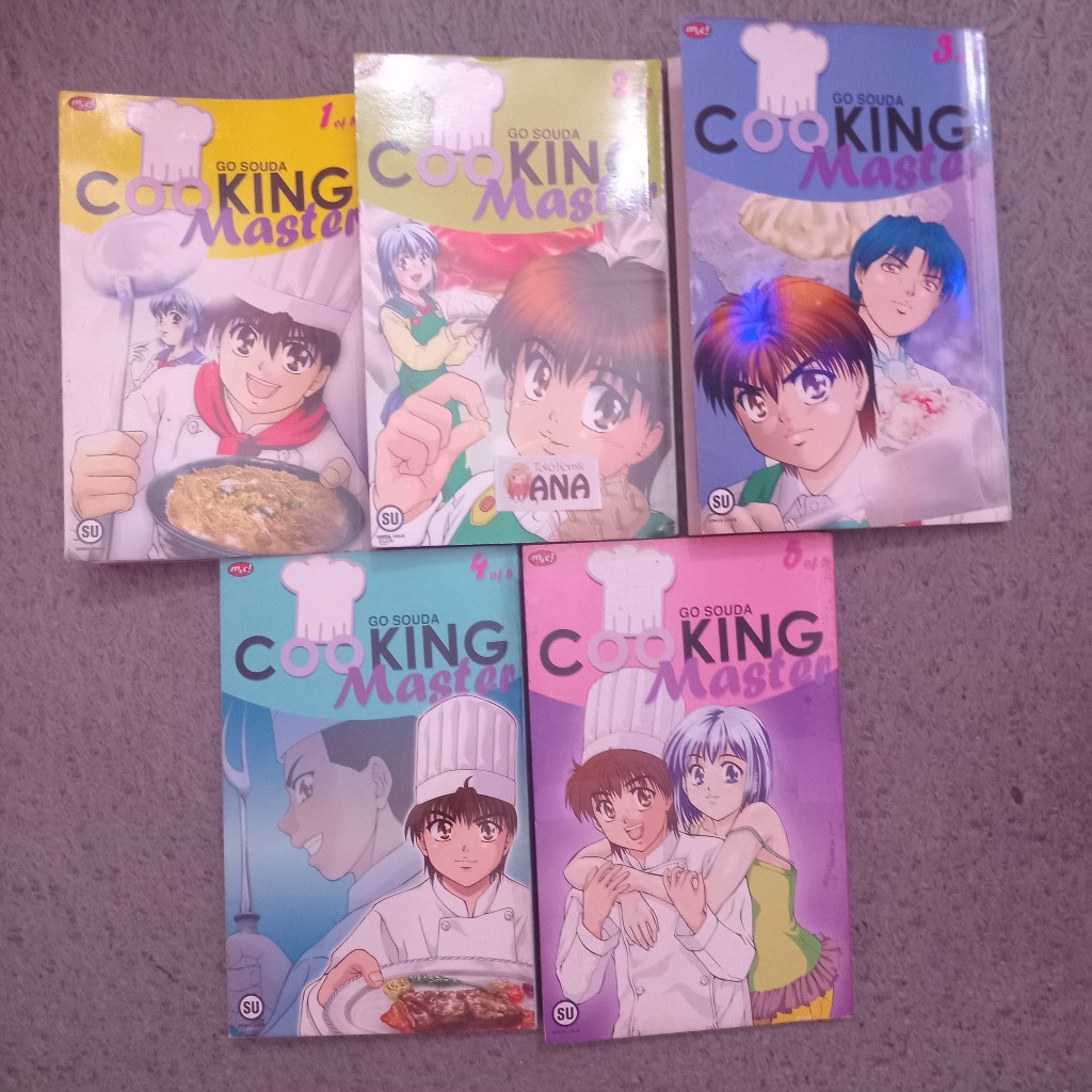 Jual Komik SET Cooking Master 1-5 Tamat (Go Souda) | Shopee Indonesia