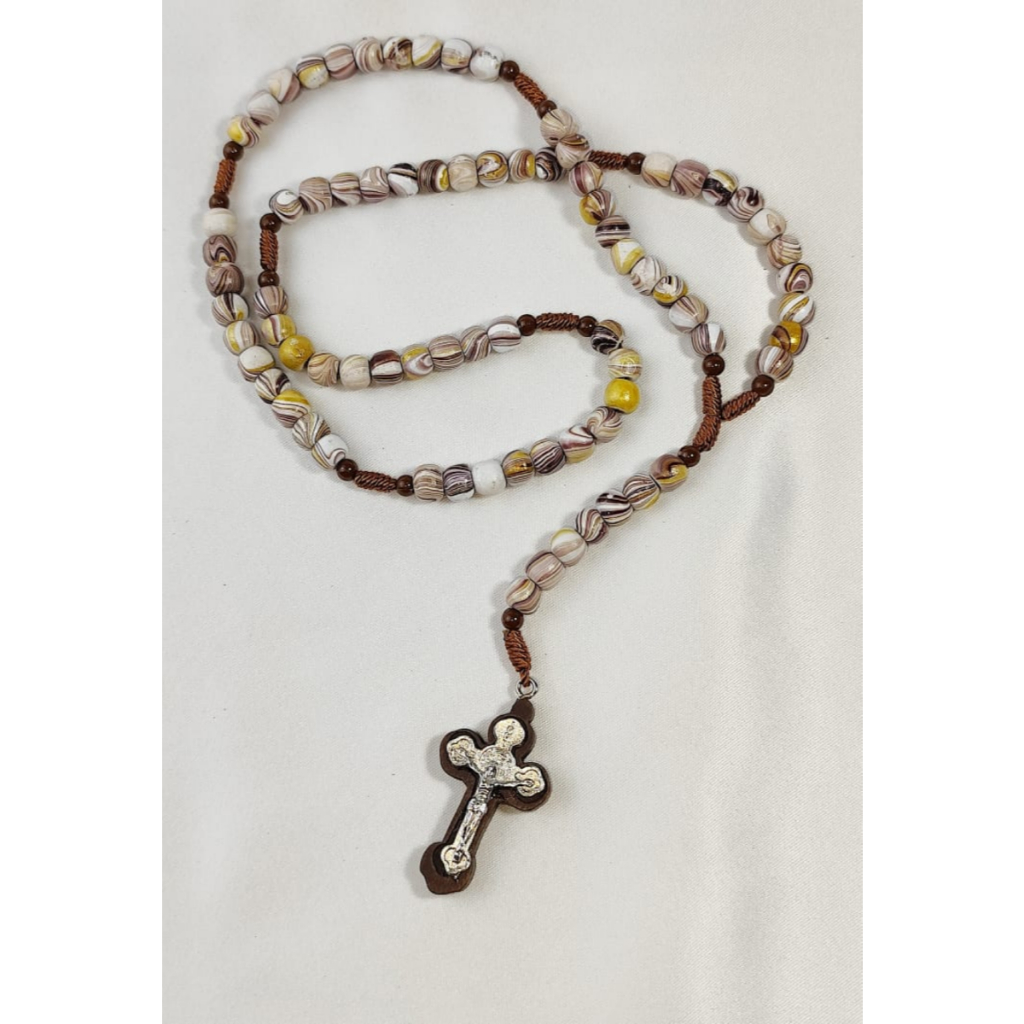 Jual Rosario 77 Bapa Kami Kayu Kopi Warna Cappucino – Elegan, Kokoh, dan Penuh Makna | Shopee ...