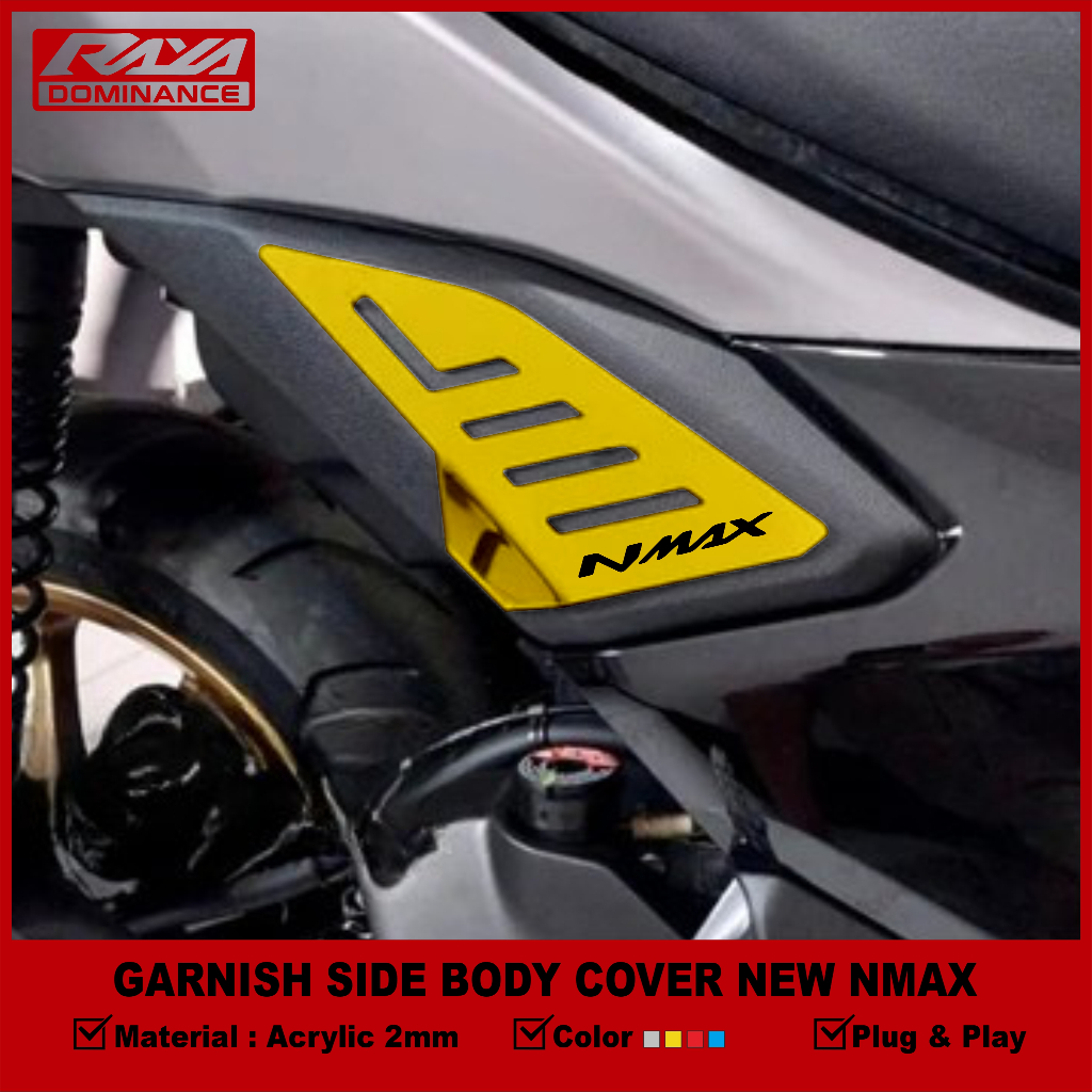 Jual RAYA NMAX GARNISH SIDE BODY COVER NEW NMAX TURBO NMAX NEO NEO S ...
