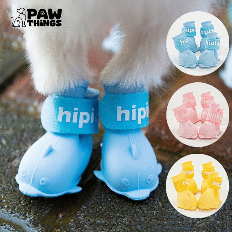Jual Sepatu Anjing Karet Sepatu Boots Anjing Kucing Anti Air Hujan ...