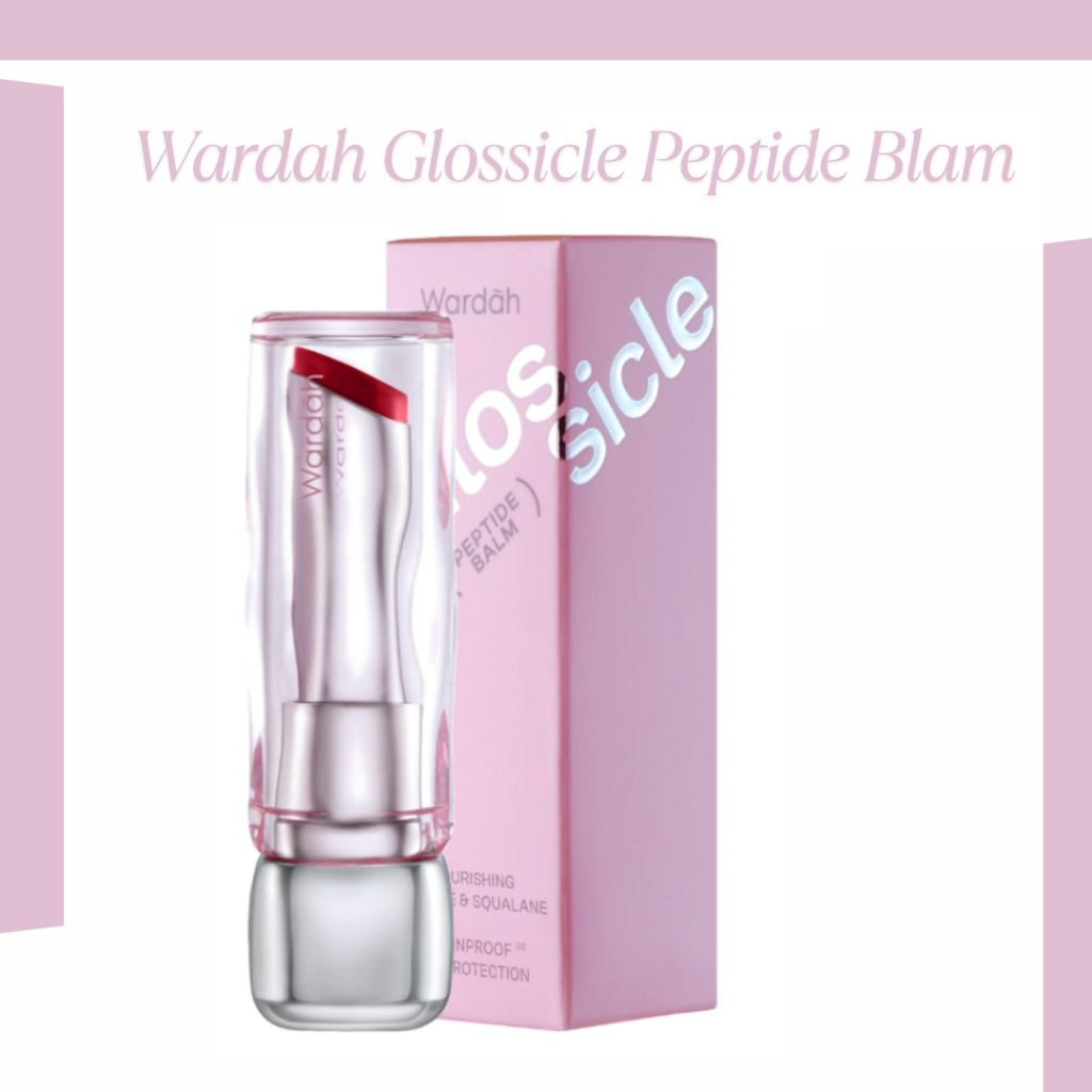 Jual Wardah Glossicle Peptide Balm 3.2g/Lipstick | Shopee Indonesia