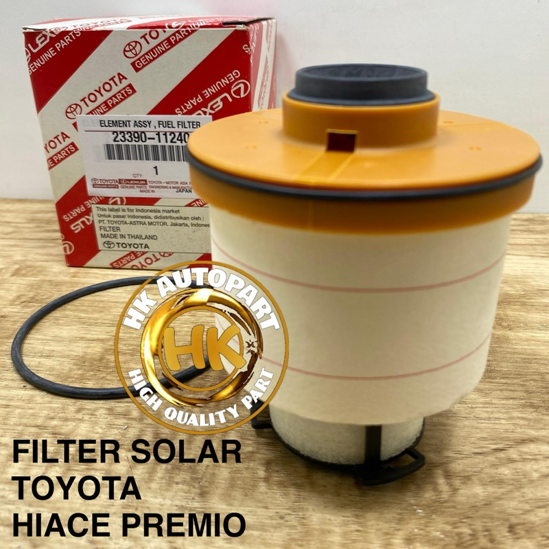 Jual FILTER SOLAR FUEL FILTER TOYOTA HIACE PREMIO 23390 - 11240 HIA CE ...