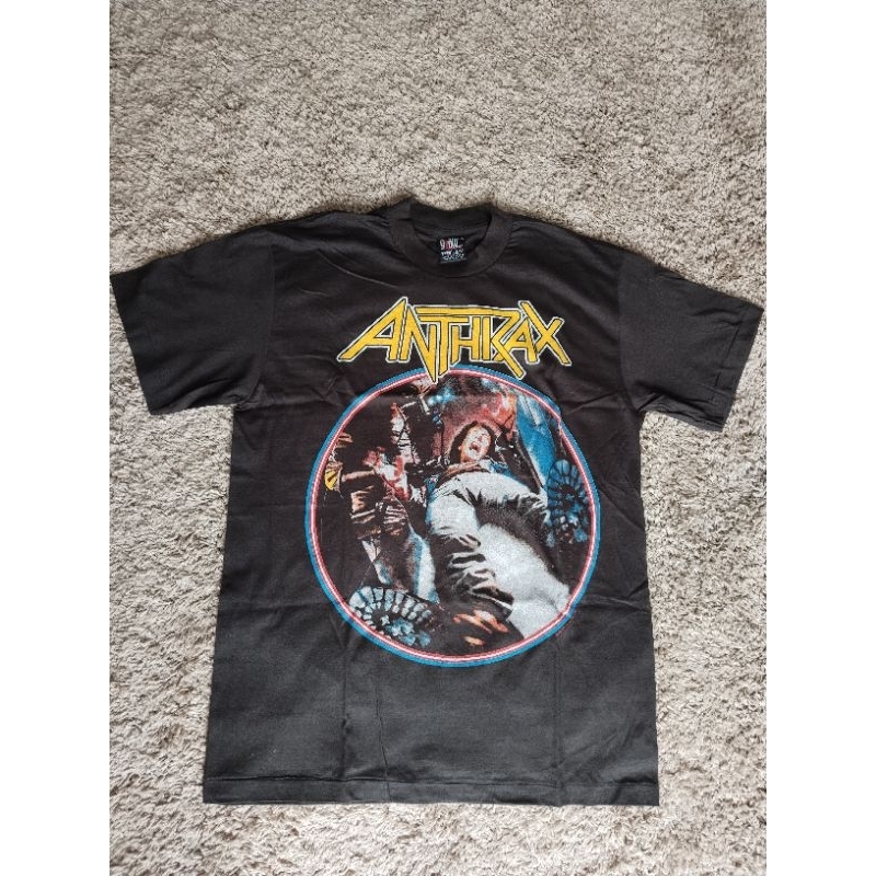 Jual Kaos bootleg thailand original thrash metal t-shirts "Anthrax ...