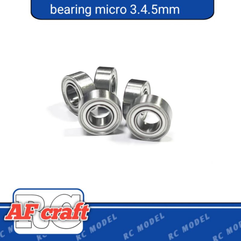 Jual bearing micro shaft 3.4.5mm stainless | Shopee Indonesia