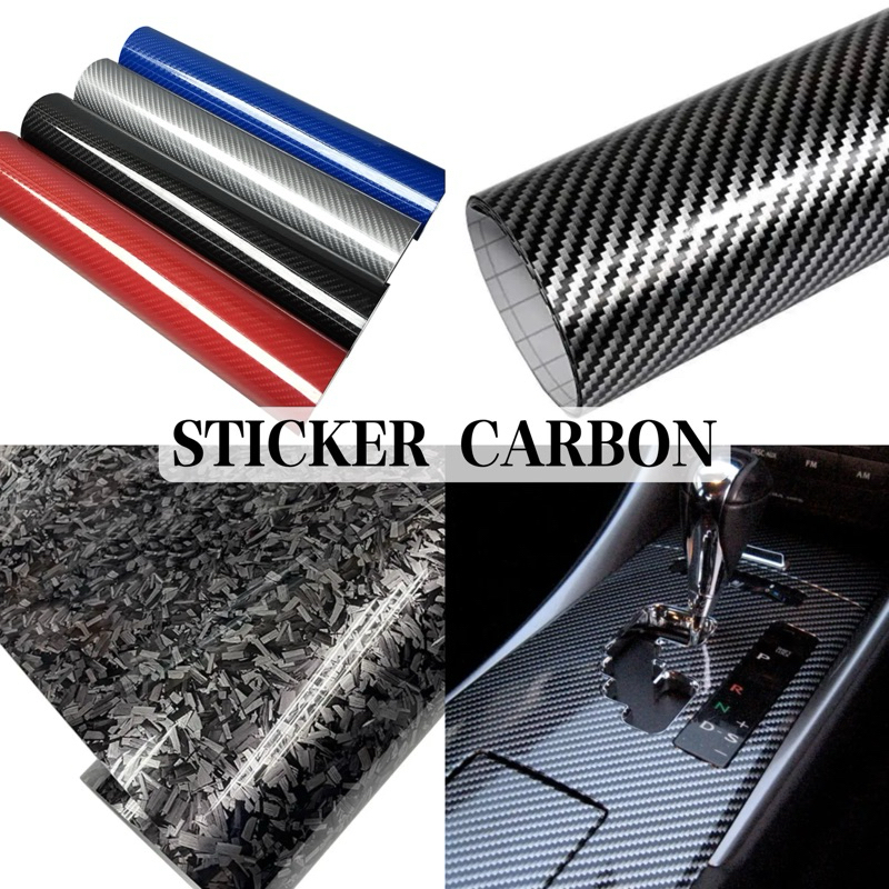 Jual Skotlet Karbon sticker skotlet 6D/7D Best Seller Termurah L50Cm x ...