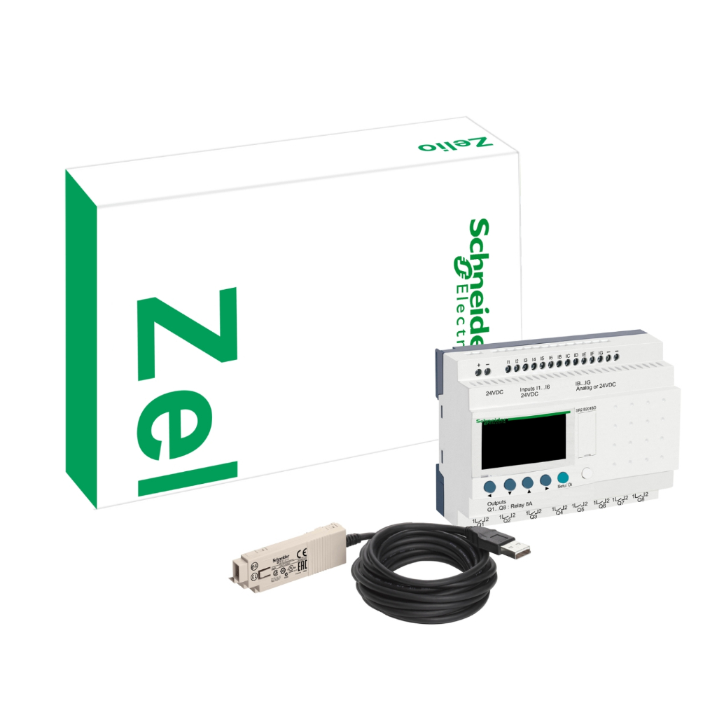 Jual Schneider SR3PACK2BD modular smart relay Zelio Logic “discovery ...