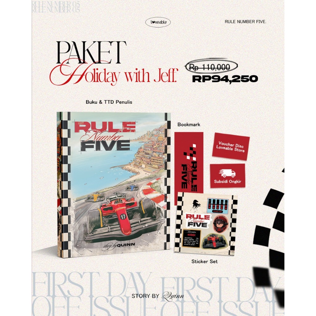 Jual Novel Rule Number Five By Quinn | Shopee Indonesia