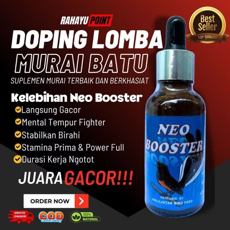 Jual NEO BOOSTER 30 mili Tingkatkan Fikter/Fekter Daya Tarung Perfoma ...