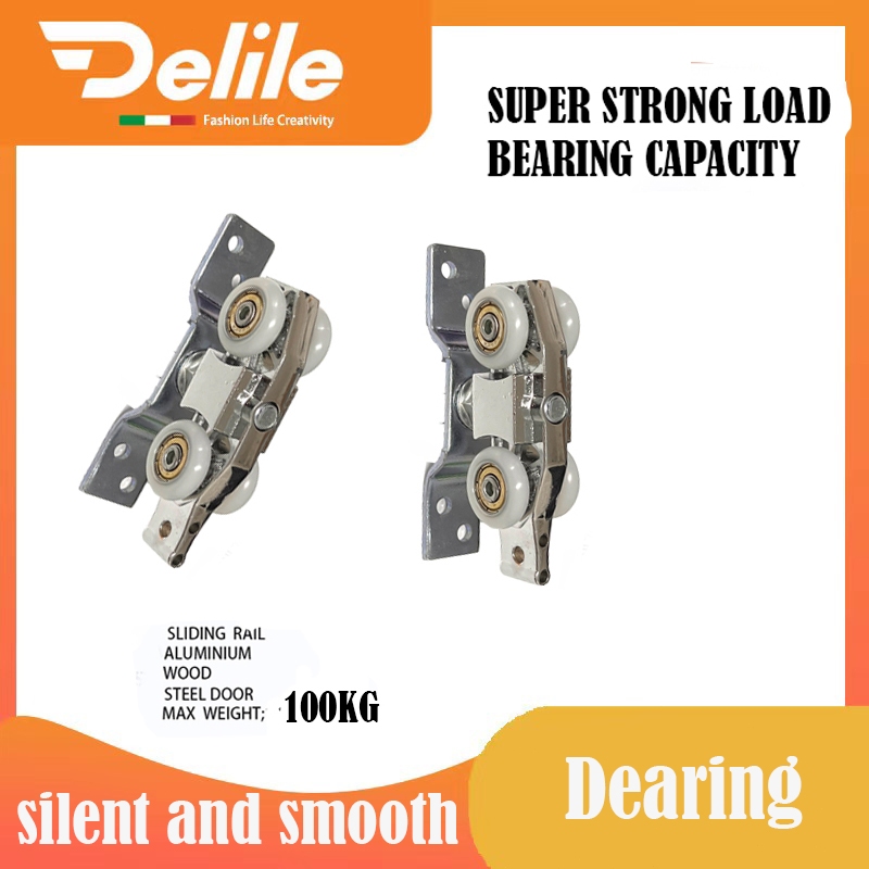 Jual Roda Pintu Rel Sliding /Roda Pintu Geser Set /Ban Rel Sliding Door ...