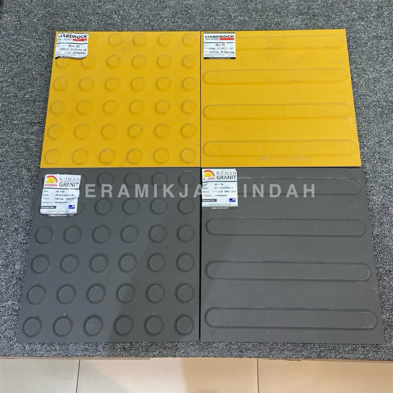 Jual ROMAN TACTILE KERAMIK DIFABEL GRANIT GUIDING BLOCK TCT337054CR ...