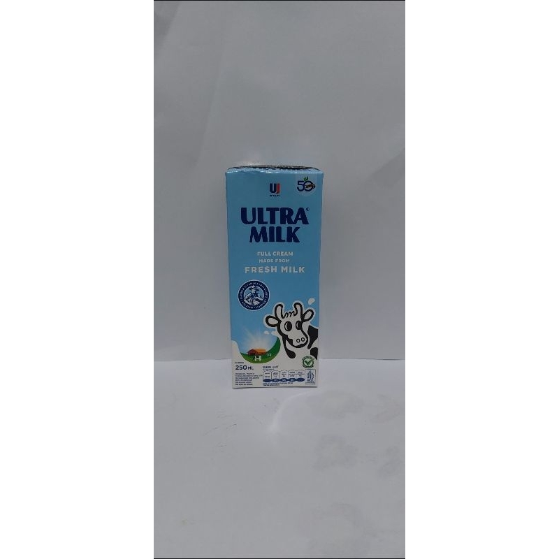 Jual Susu UHT Ultra Milk Full Cream 250 ml | Shopee Indonesia