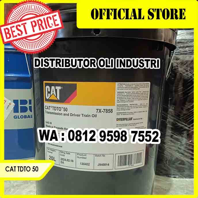 Jual CATERPILLAR CAT TDTO SAE 50 ( 7X-7858 ) - 20 L | Shopee Indonesia