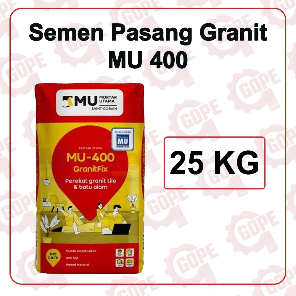 Jual Mu 400 Mortar Utama Semen Perekat Granit Dan Keramik Dinding ...