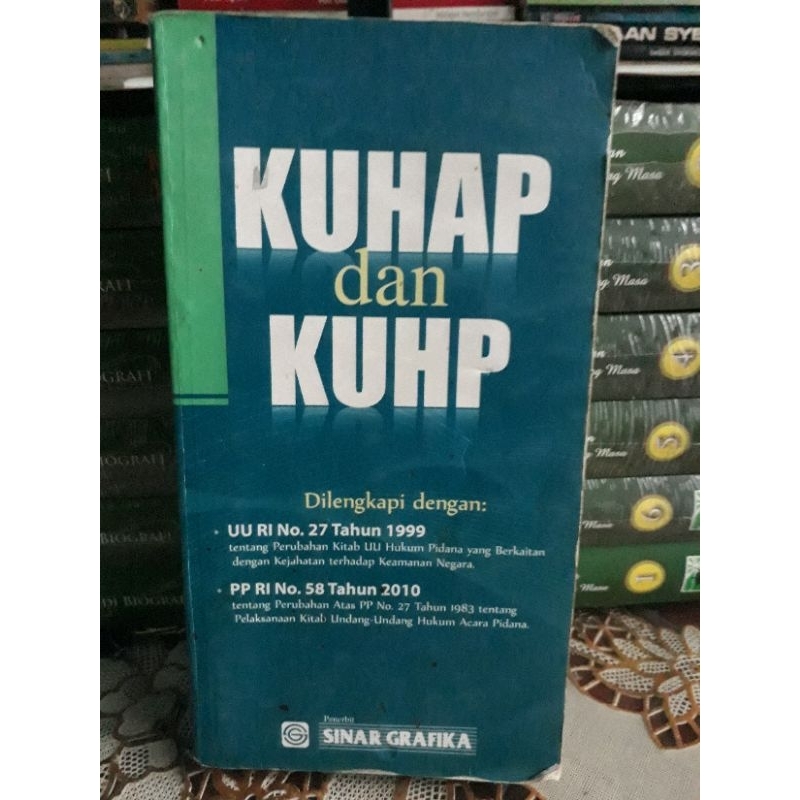 Jual BUKU KUHAP DAN KUHP | Shopee Indonesia