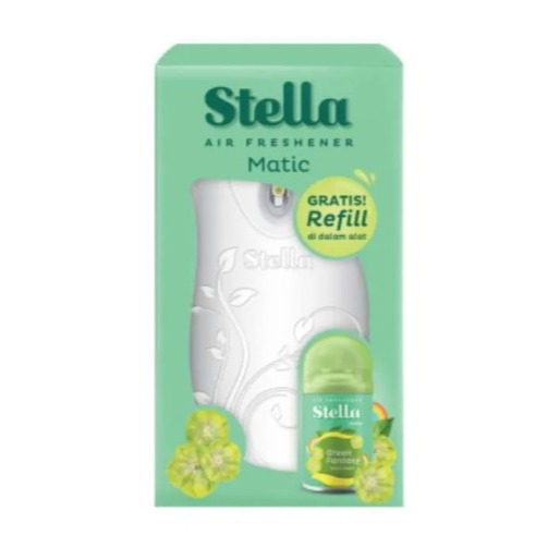 Jual STELLA MATIC BOX SET - PENGHARUM RUANGAN OTOMATIS | Shopee Indonesia