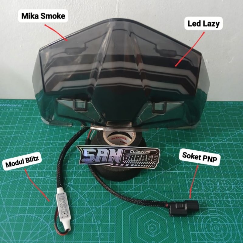 Jual (Bukan Fullset) Stoplamp Lazy Vario Led New 125/150 Pnp Gen 1/Gen ...
