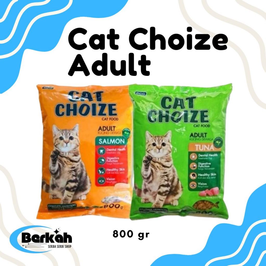 Jual CAT CHOIZE Adult 800 gram Makanan Kucing Pakan Kucing Dry Food Cat ...