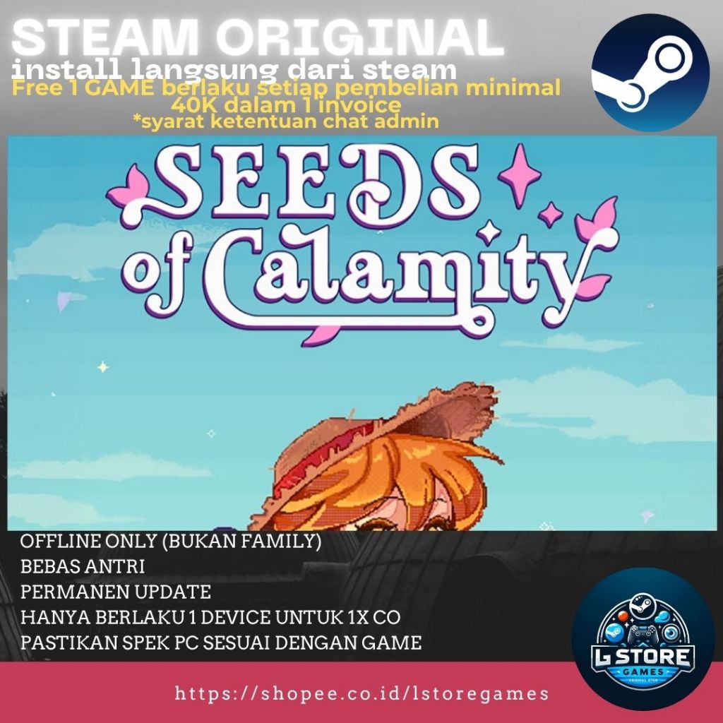 Jual Seeds of Calamity Game PC Original Offline | Shopee Indonesia
