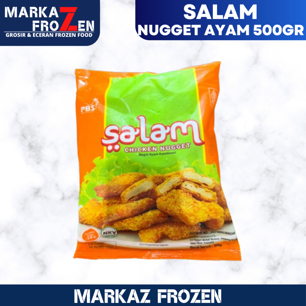 Jual SALAM NUGGET AYAM ORIGINAL 500GR | Shopee Indonesia