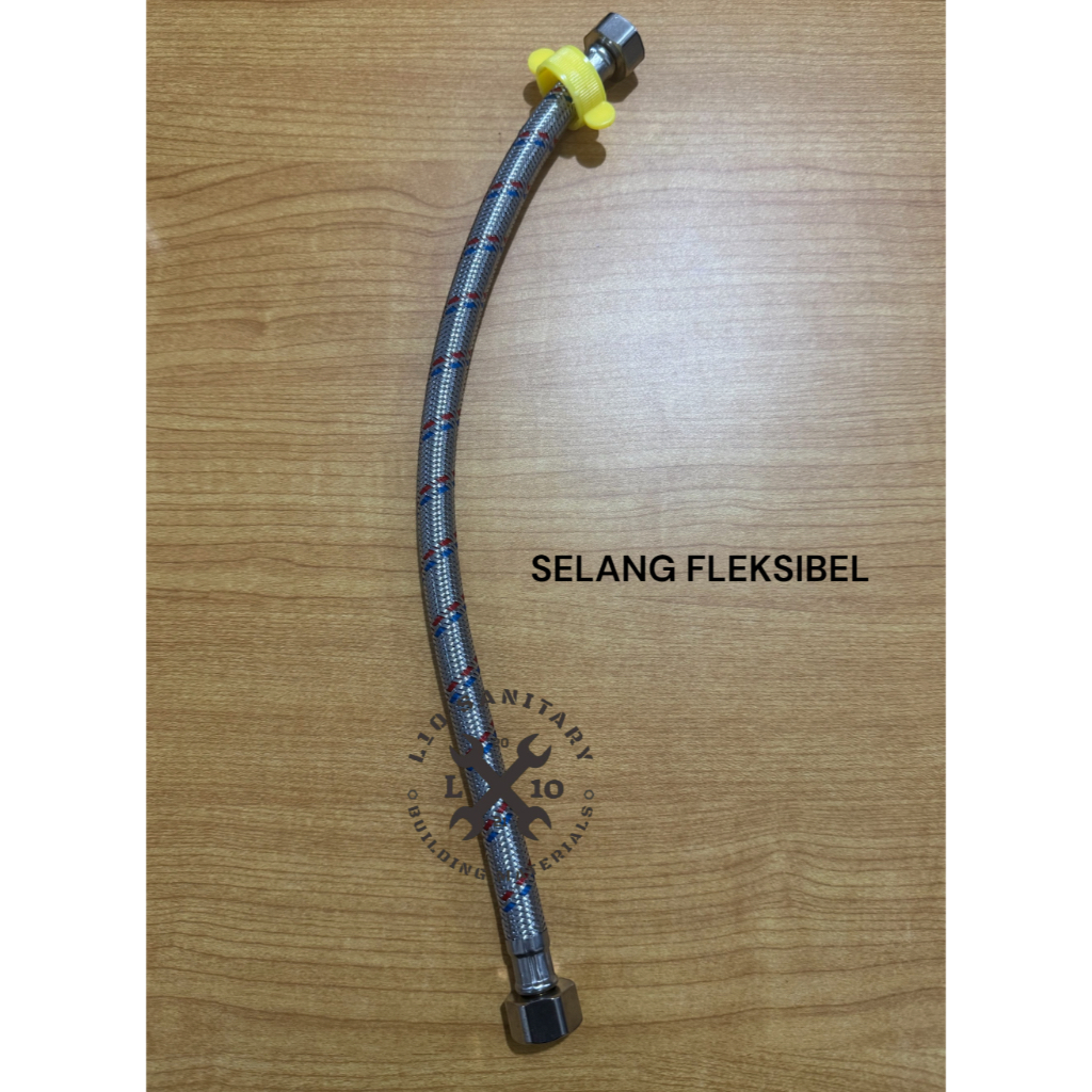 Jual Selang Fleksibel Flexibel Closet Toilet MURAH / Ring Pengunci ...