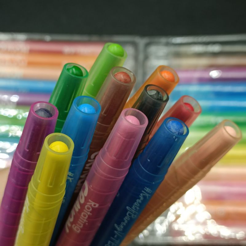 Jual CRAYON PUTAR V-TEC 12 WARNA RC1215 | Shopee Indonesia