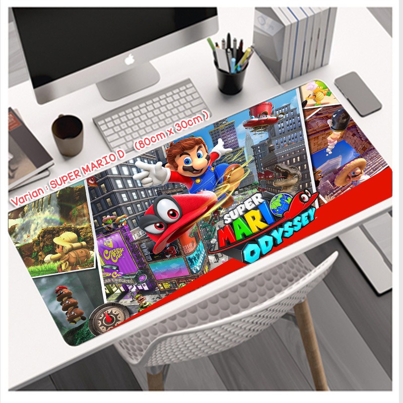 Jual PREMIUM MOUSE PAD PANJANG SUPER MARIO BROSS | LARGE KEYBOARD ...