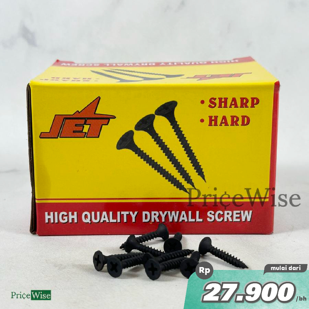 Jual (GROSIR) Sekrup Gypsum 1" Jet / Skrup Gipsum / Sekrup Kayu Triplek ...