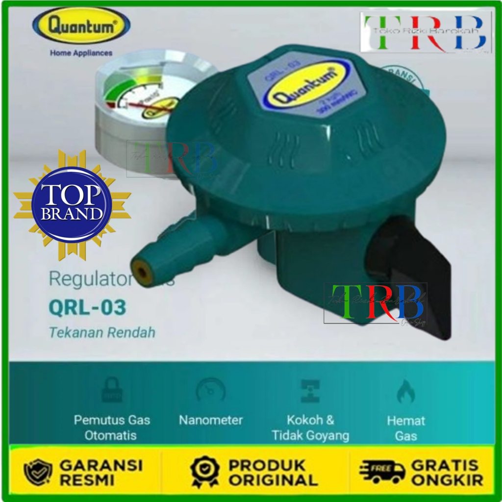 Jual Quantum REGULATOR QUANTUM LPG TEKANAN RENDAH QRL-03 lengkap ...