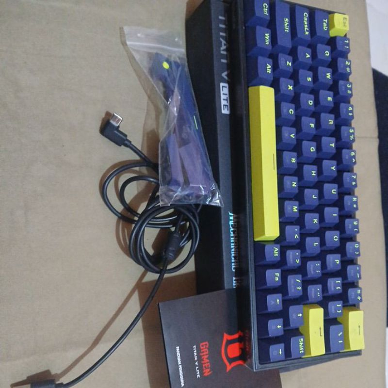 Jual keyboard GAMEN TITAN V LITE | Shopee Indonesia