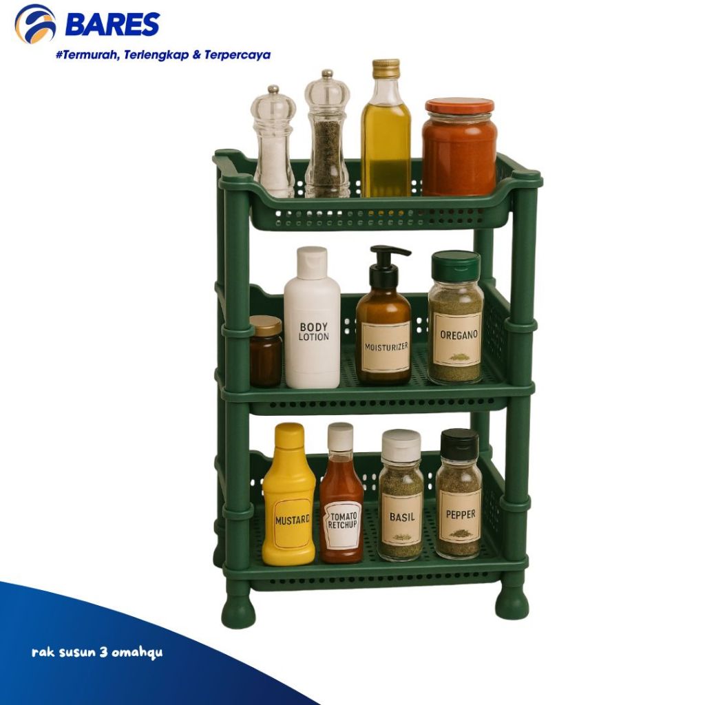 Jual RAK Mini OMAHQU / RAK Mini Susun 3 / RAK MINI SERBAGUNA | Shopee ...