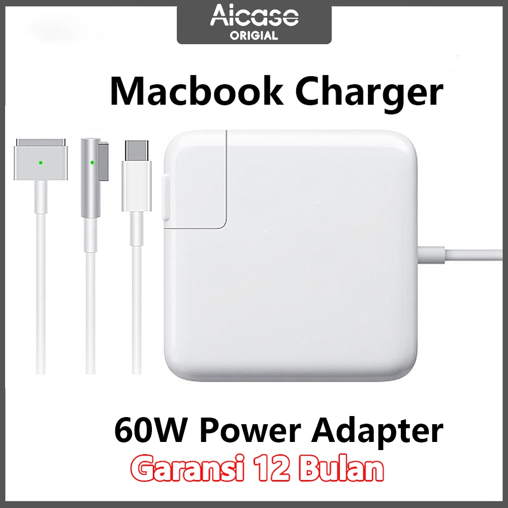 Jual AICASE -Macbook Charger Type T / L / C Laptop Air / Pro USB C MID ...
