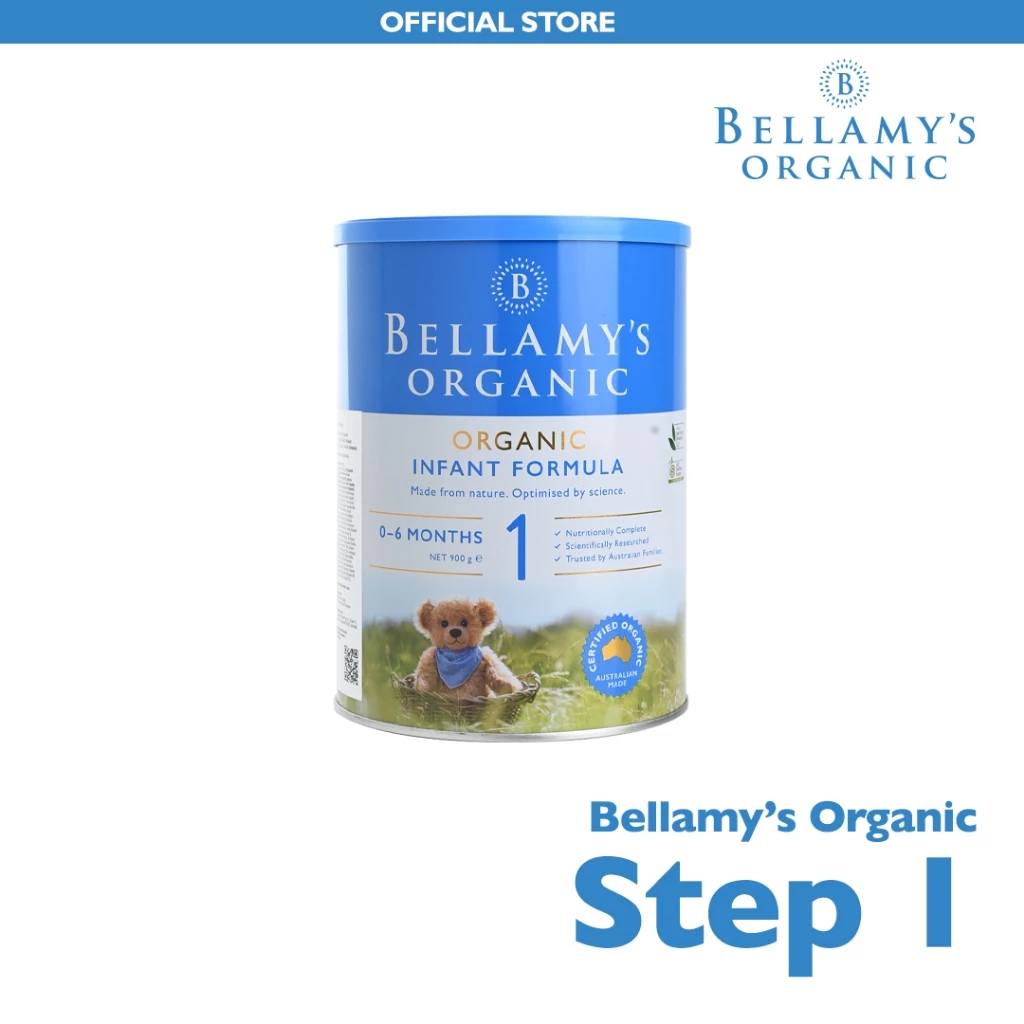 Jual Bellamys Organic Step 1 - Susu Formula Organik Usia 0 - 6 Bulan ...