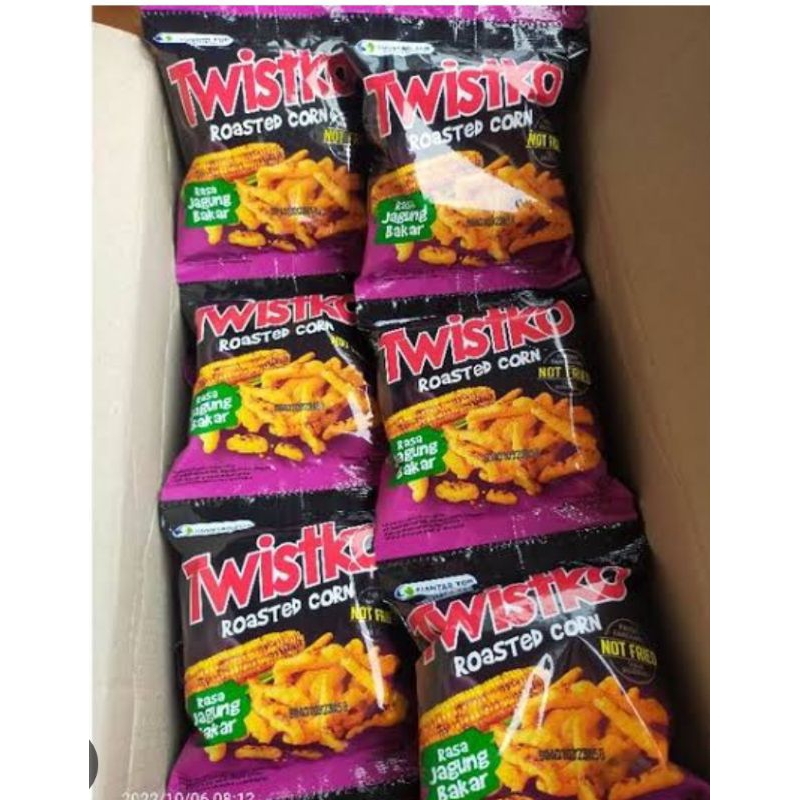 Jual TWISTKO ROASTED CORN RENCENG/twistko renceng rasa jagung | Shopee ...