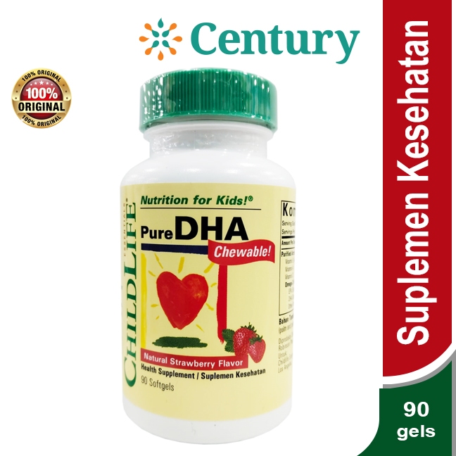 Jual CHILDLIFE PURE DHA ISI 90 SOFTGEL / SUPLEMENT KESEHATAN / DAYA ...