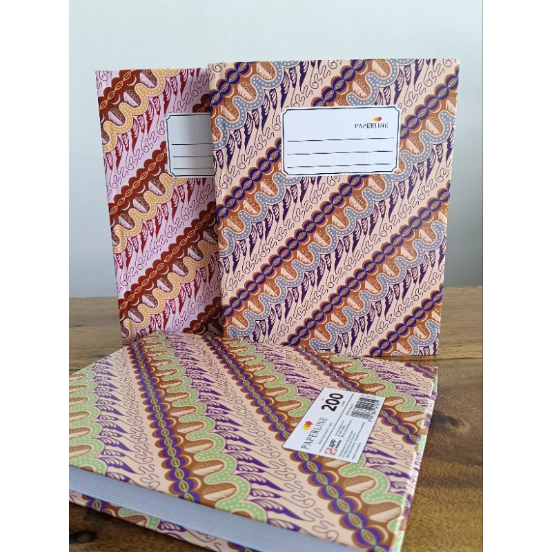 Jual PAPERLINE BUKU BATIK QUARTO BUKU CATATAN / NOTEBOOK 200 LEMBAR | Shopee Indonesia