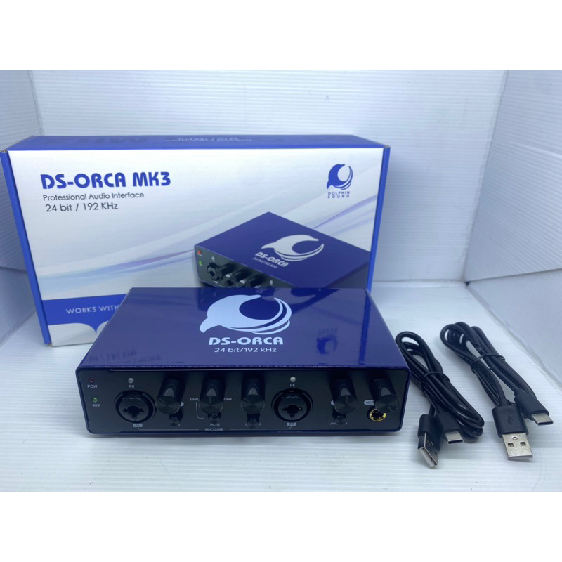 Jual Dolphin sound DS orca DS-orca MK3 pro soundcard recording MK 3 ...