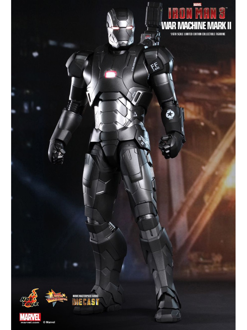 Jual Hot Toys 1:6 | War Machine Mark 2 II Ironman 3 Diecast | Movie ...