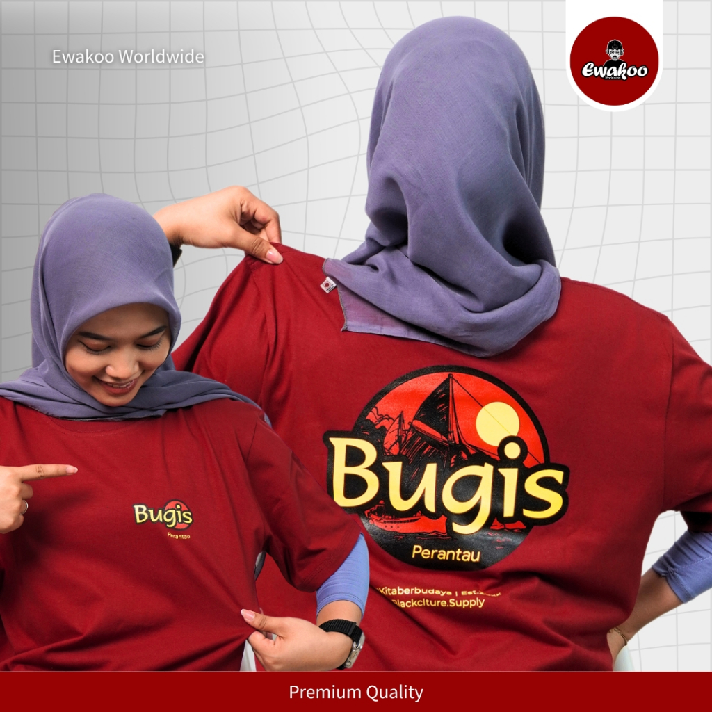 Jual [PREMIUM] Kaos Budaya Edisi Perantau | Kaos Makassar | Baju Bugis ...