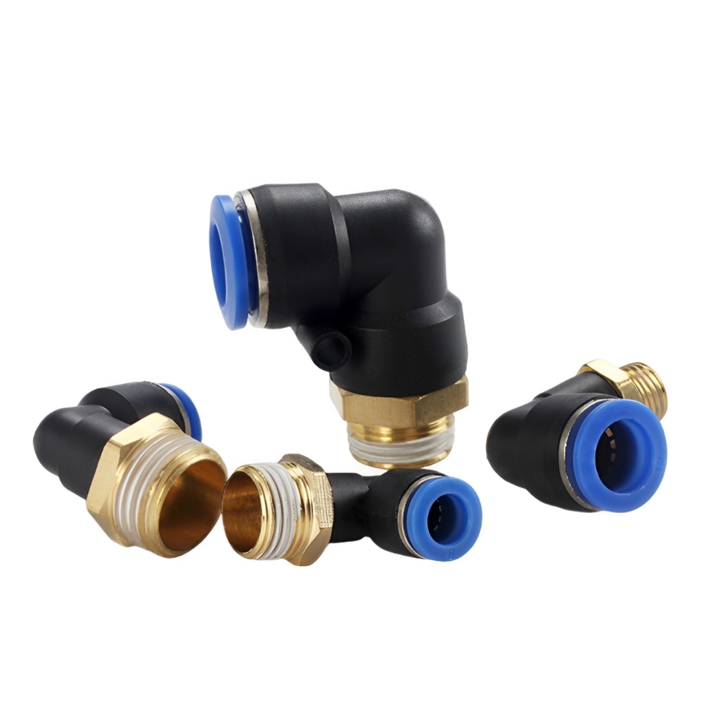 Jual Fitting Pneumatic Elbow Male Drat PL-02 1/4" Slip Lock MPL ...