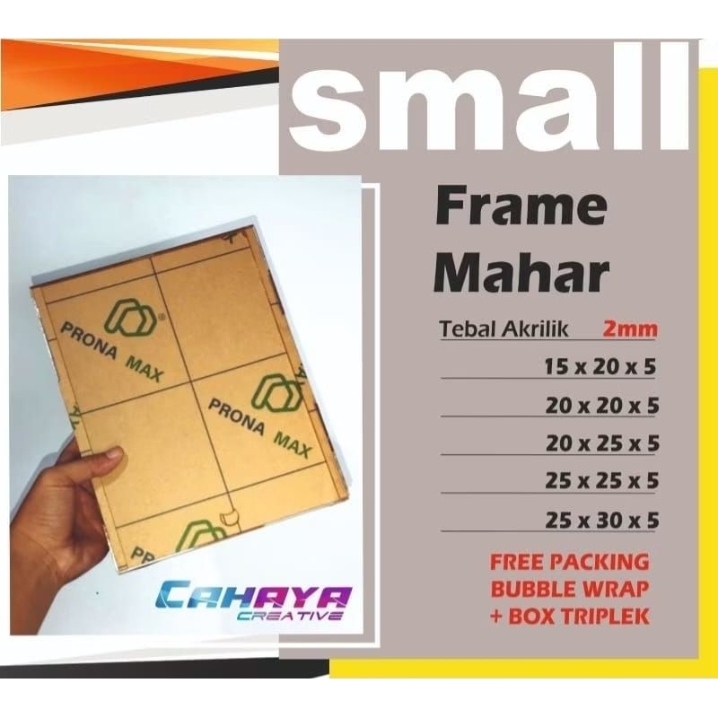 Jual box mahar / box mahar akrilik / box akrilik mahar transparan/frame ...