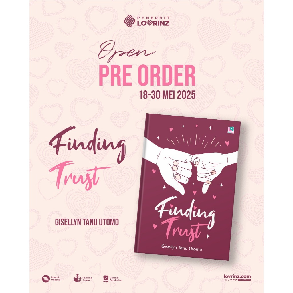 Jual Buku Orginal "Finding Trust" By Gisellyn Tanu Utomo | Shopee Indonesia
