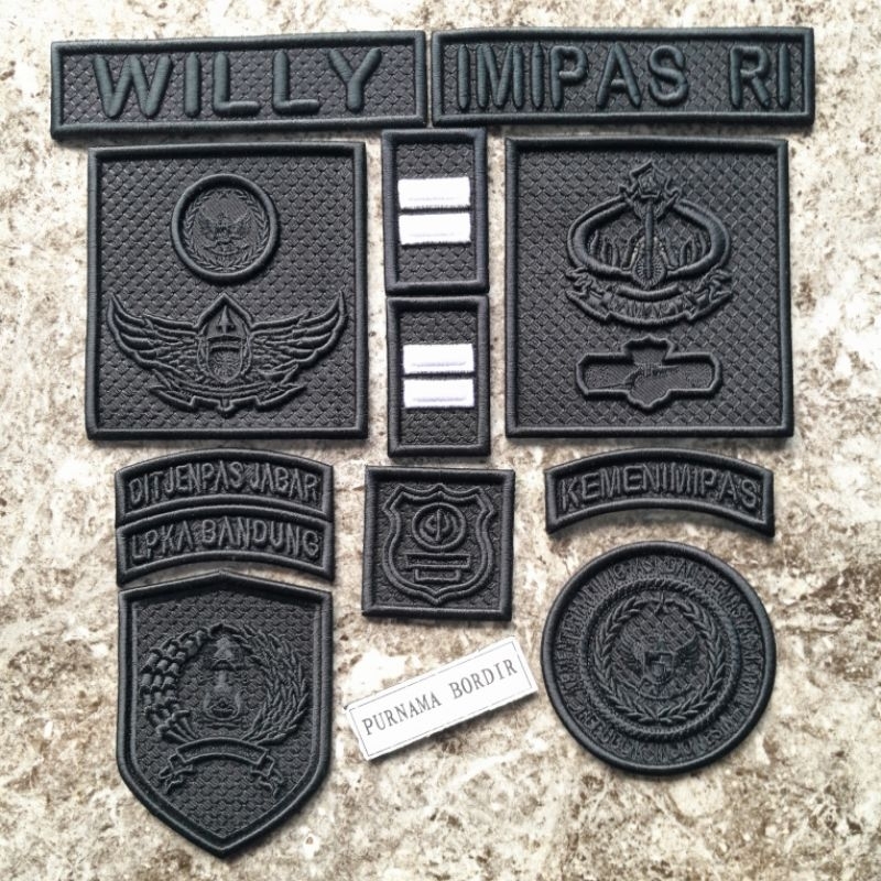 Jual PDL KOTAK JARING FULL BLACK KEMENIMIPAS RI TERBARU 2025 | Shopee Indonesia